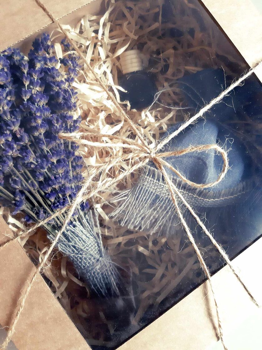 Dāvanu komplektiņu paraugi - Produkti - Lavandrūtas